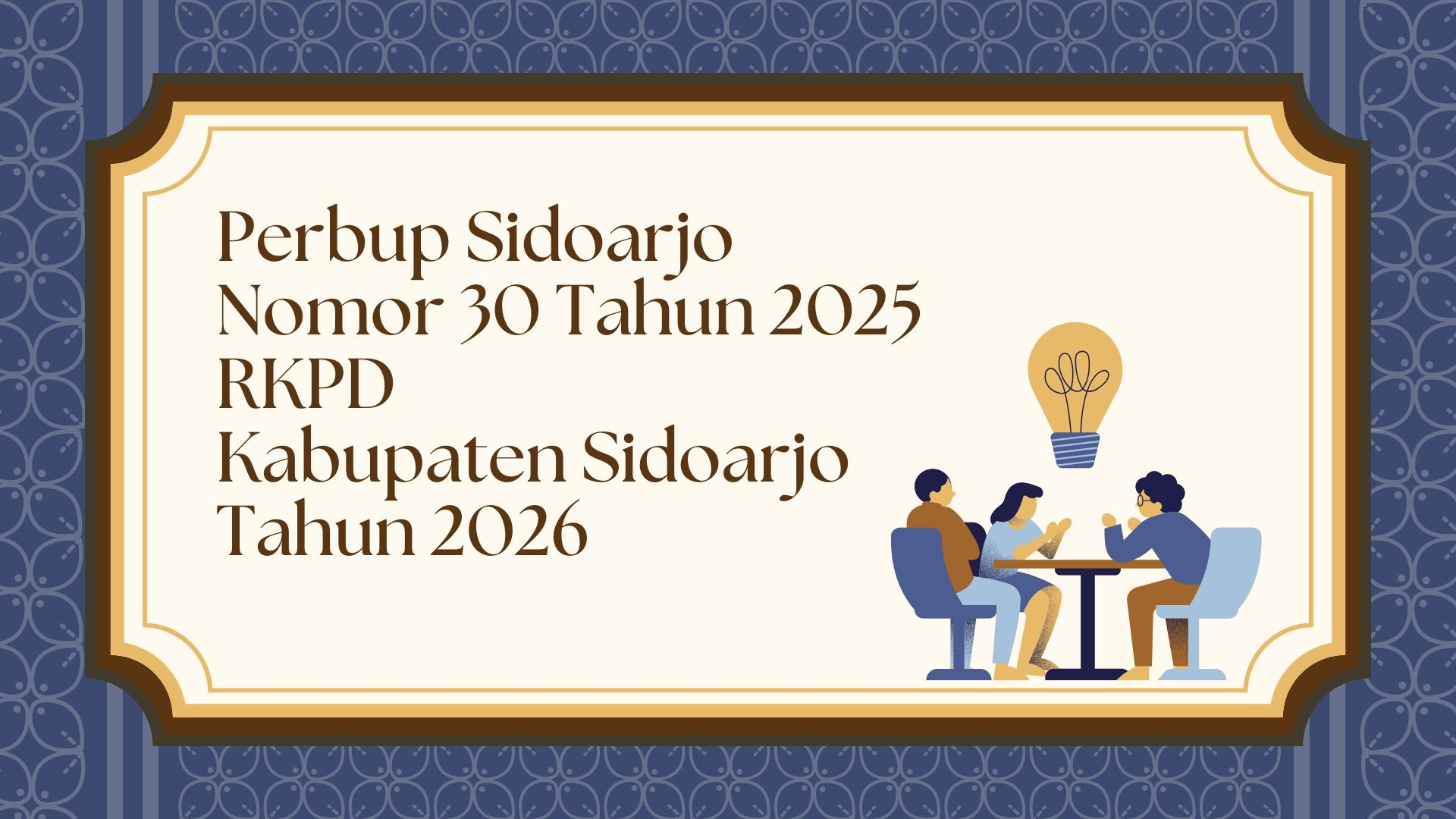 Badan Perencanaan Pembangunan Daerah - Kabupaten Sidoarjo